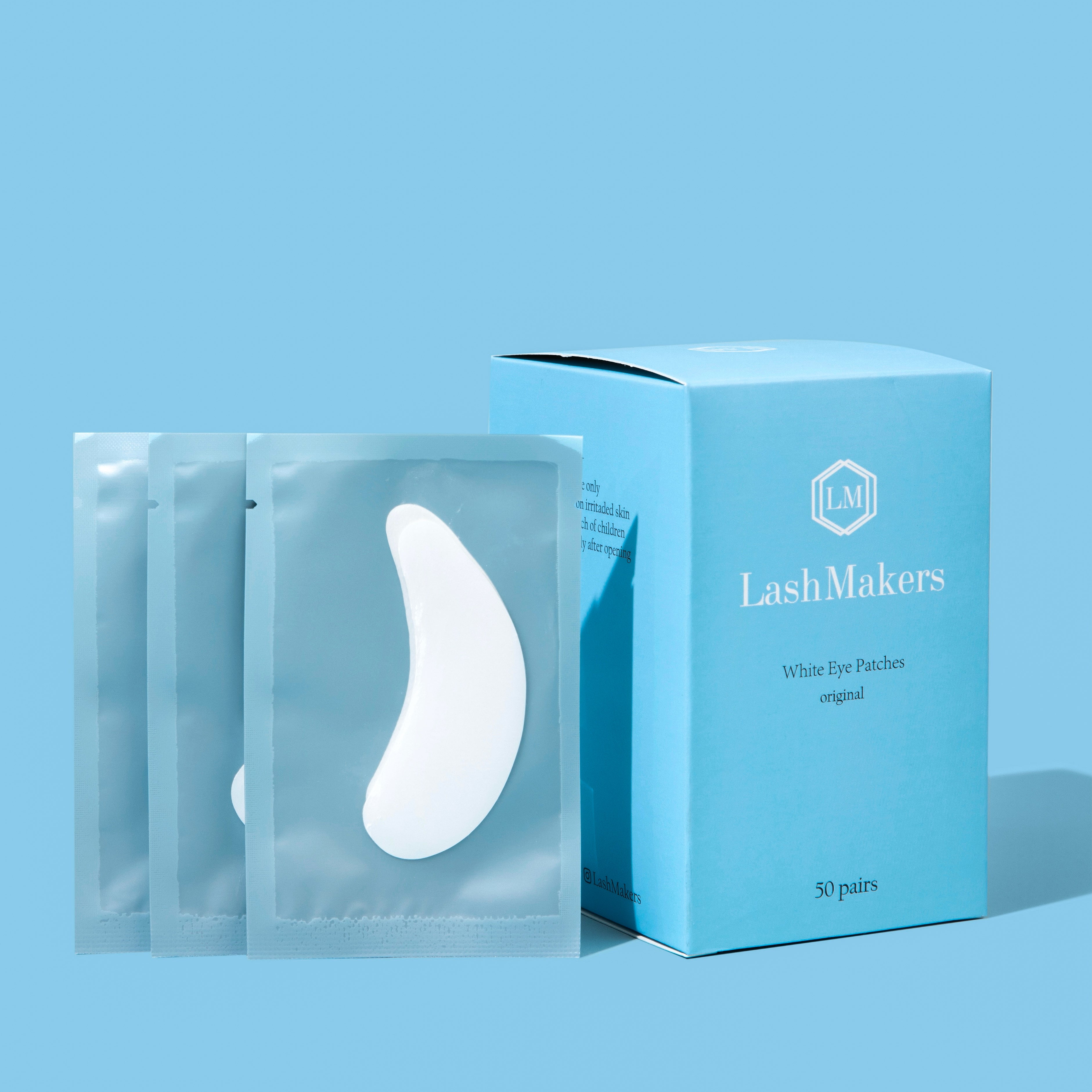 White Eye Patches - Lashmakers