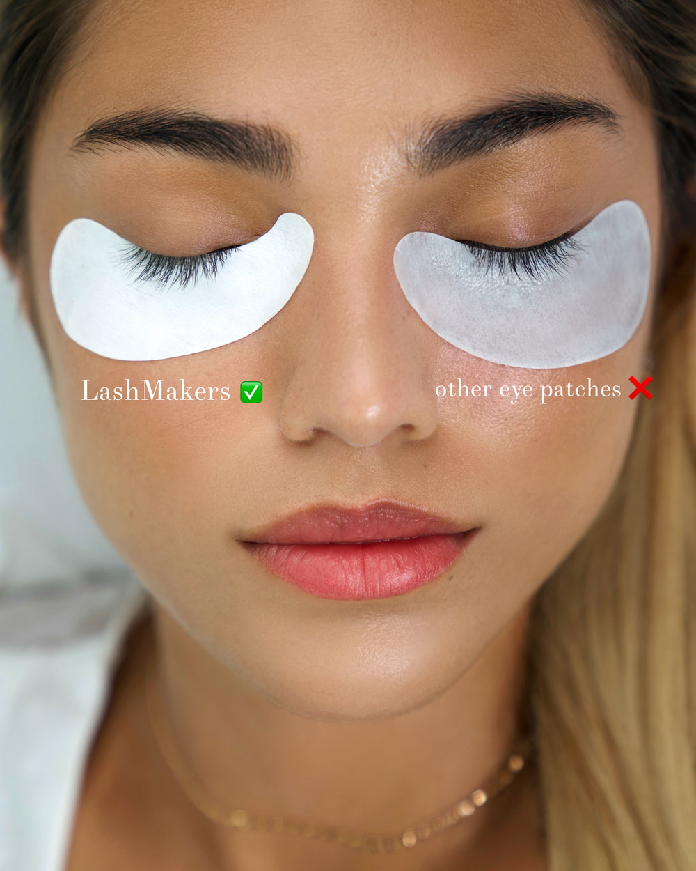 White Eye Patches - Lashmakers